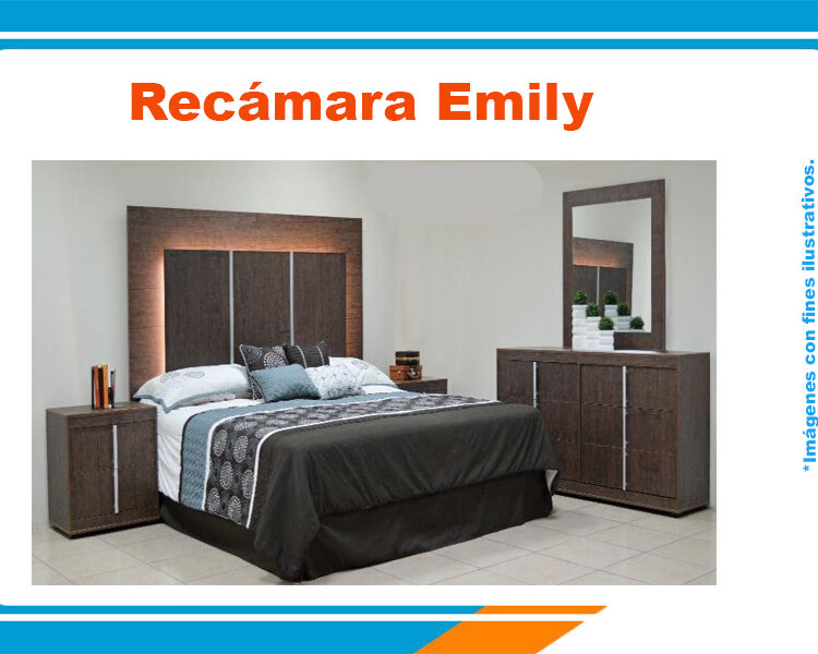 Recámara Emily, Muebles Sinai | El Ahorron de Distribuidora Gabriela